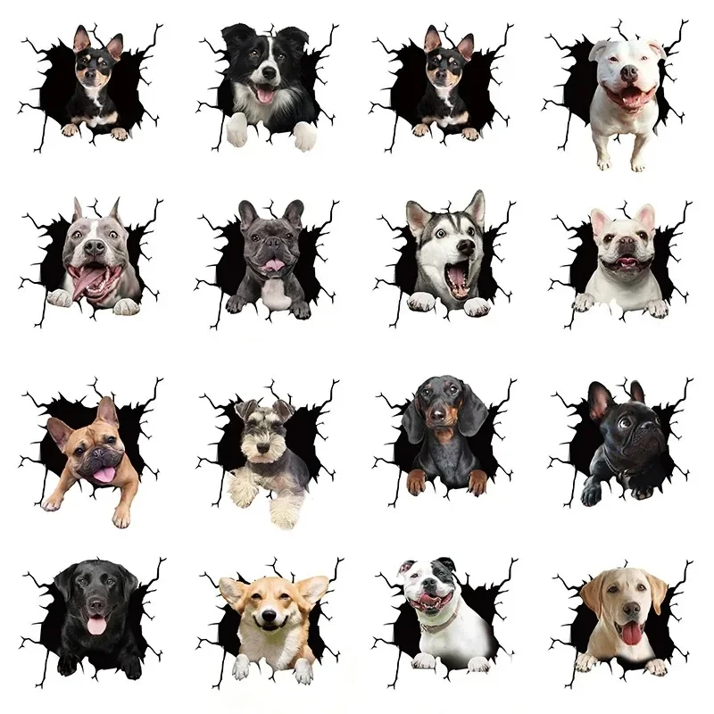 Pegatina-de-perro-roto-para-ventana-de-coche-decoraci-n-de-motocicleta ...