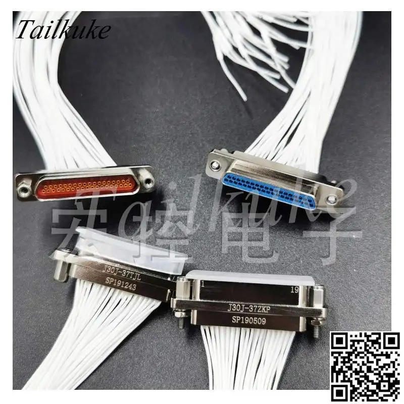 J30J-37TJ/zk J30J-37TJL J30J-37ZKP 37 core plug socket J30J-37ZKW