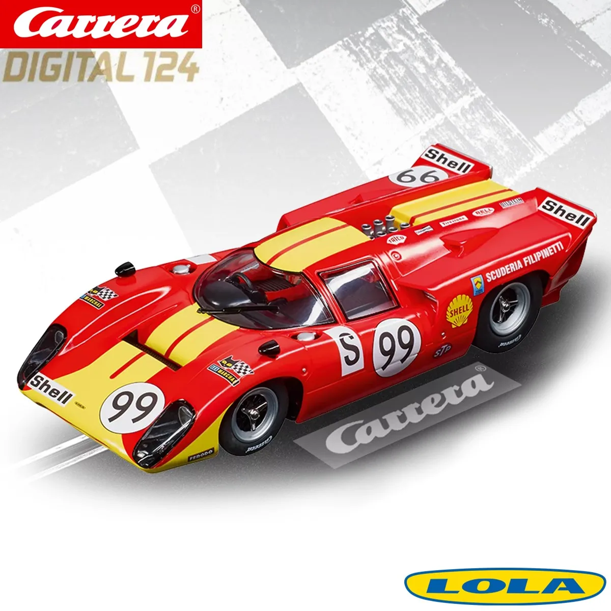 Carrera Slot Car Digital 124 23907 Lola T70 Mkiiib "no.99" - Railed ...