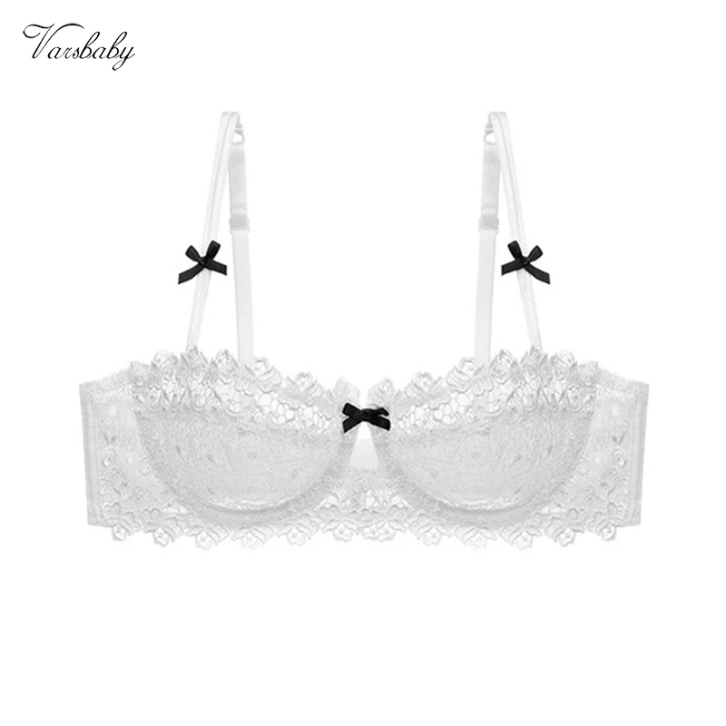 Half Cup Underwire Lace Bra | Varsbaby Sexy Lace Bras | Varsbaby ...