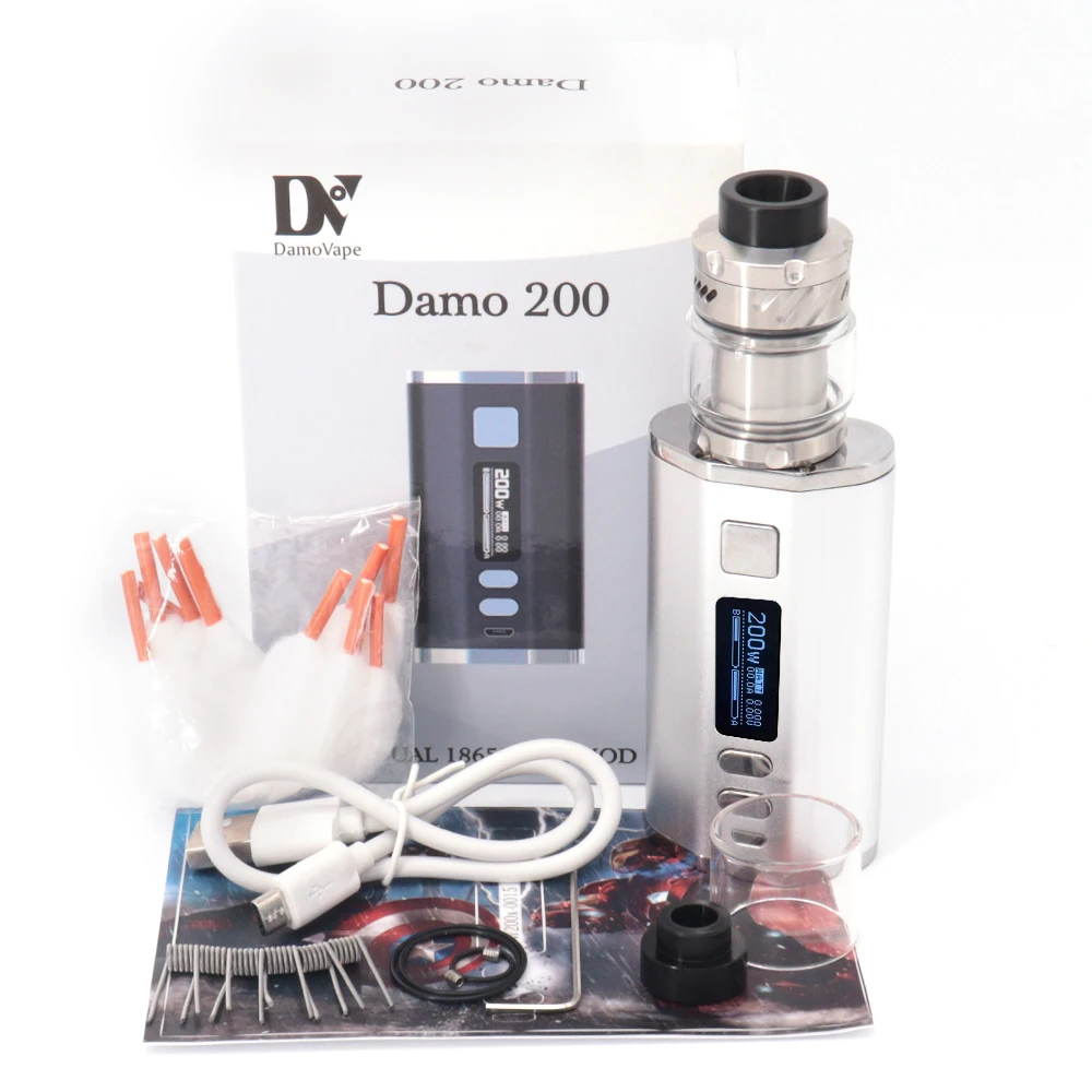 Dead Rabbit 3 Rta 200w Vape Box Mod Vaper Kit Electronic Cigarette ...