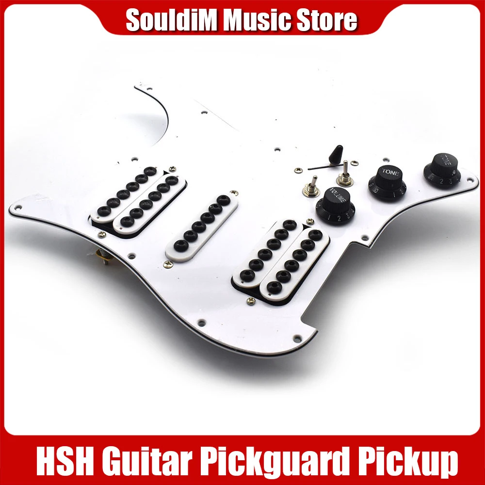 Electric Guitar Hsh Pickguard | Prewired Pickguard Guitar Hss ...