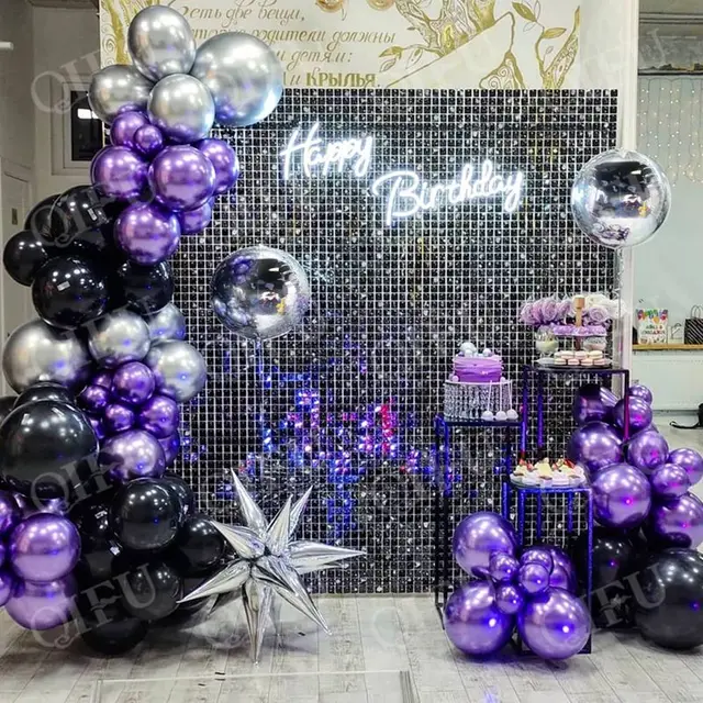 Decoraciones De Fiesta Moradas