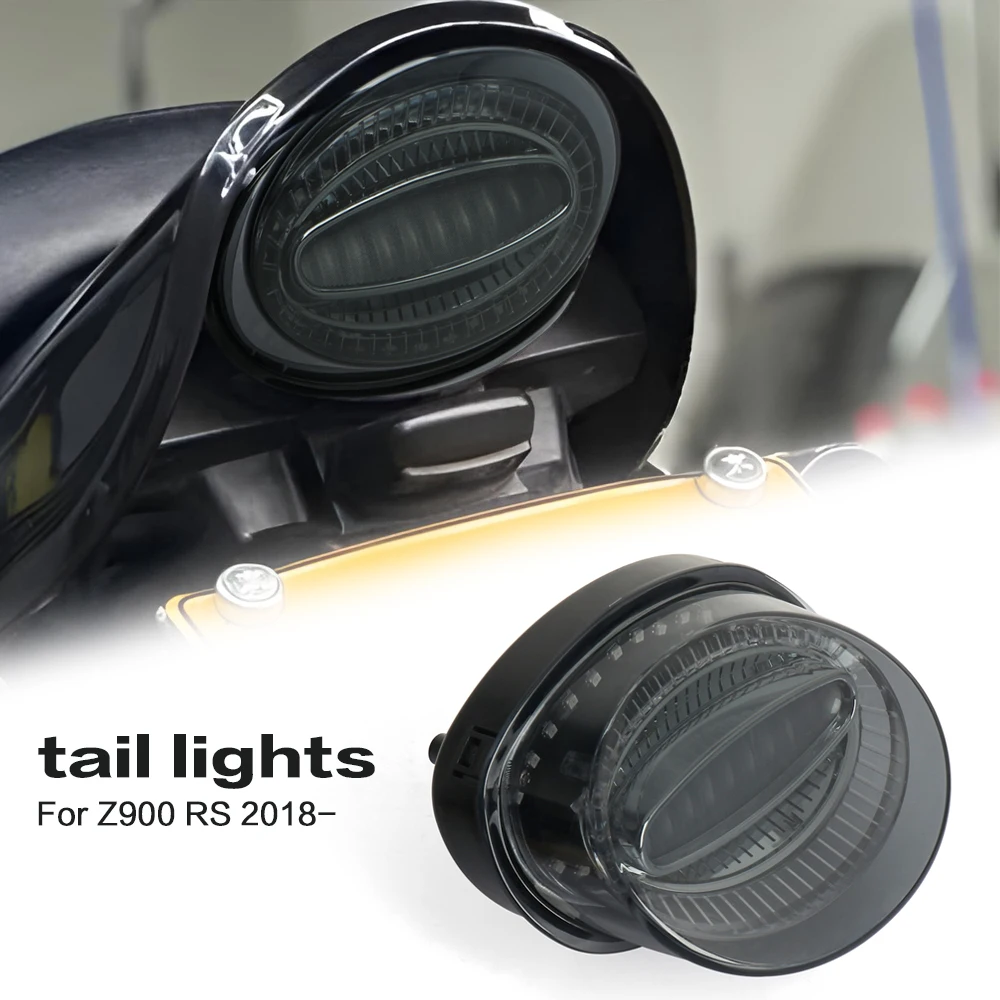 New LED Brake Tail Light For Kawasaki Z900RS Z900 RS Z 900 RS 2018-2024 ...