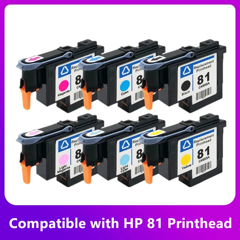 For HP 81 Printhead C4950A C4951A C4952A C4953A C4954A C4955A Print ...