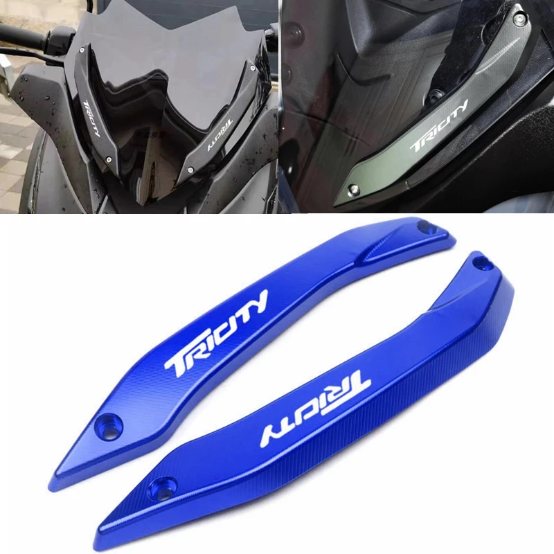 Motorcycle-Windshield-Windscreen-Bracket-Bar-Stent-Deflector-Guard ...