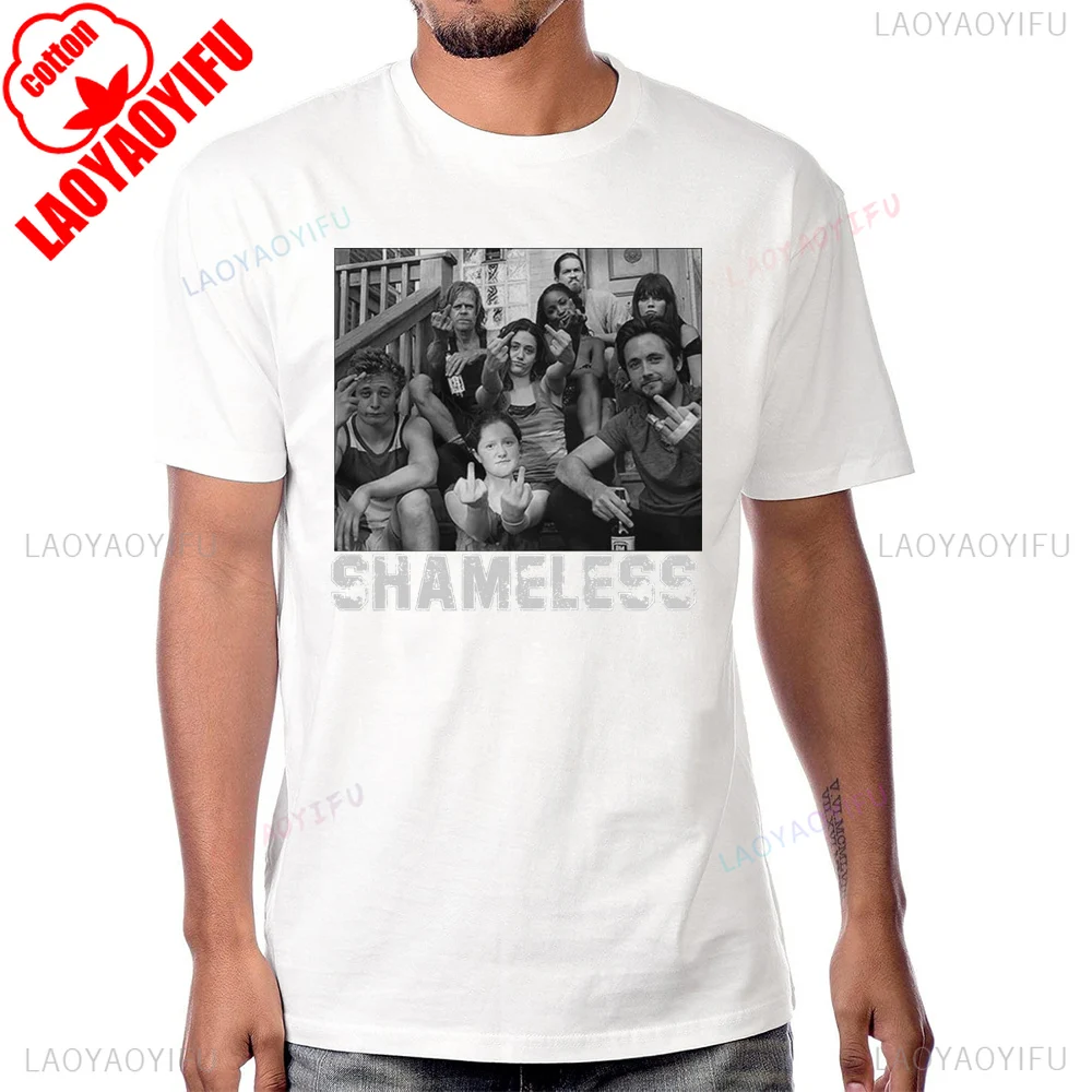 Hot Broadcast TV Play Shameless Graphic Tshirt Harajuku Casual Fashion ...