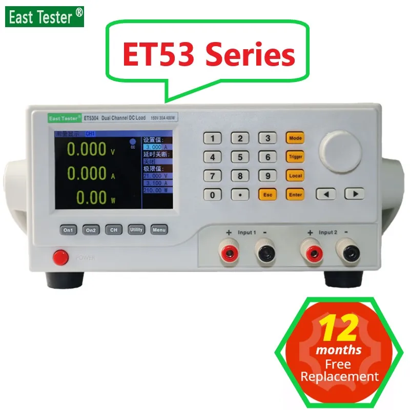 East-Tester-ET53-Series-Programmable-DC-Electronic-Load-USB-Single-Dual ...