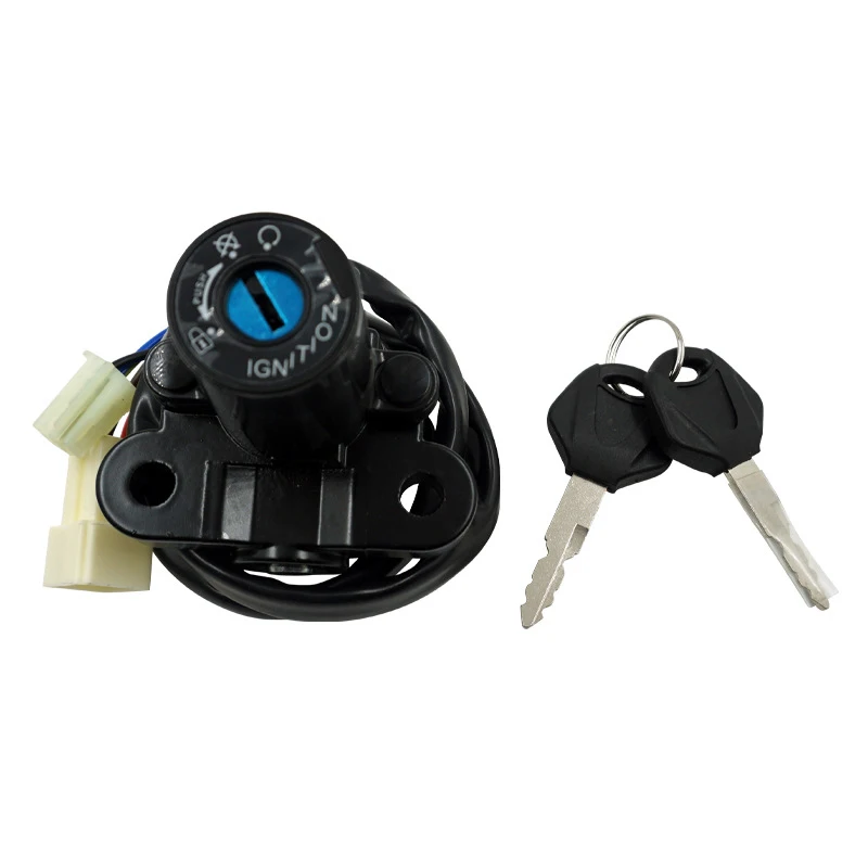 Motorcycle-Ignition-Switch-Lock-2-Key-Set-For-Yamaha-MT03-FZ09-MT09-FZ6 ...