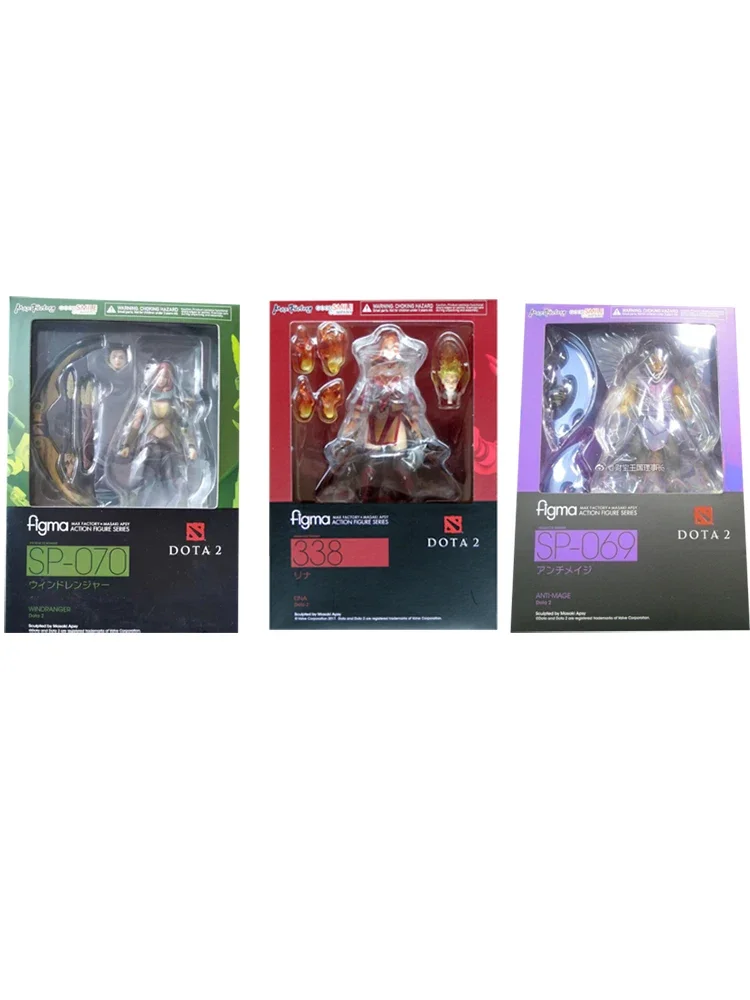 100% оригинальная коробка Max Factory Anti Mage Windranger Lina Figma ...