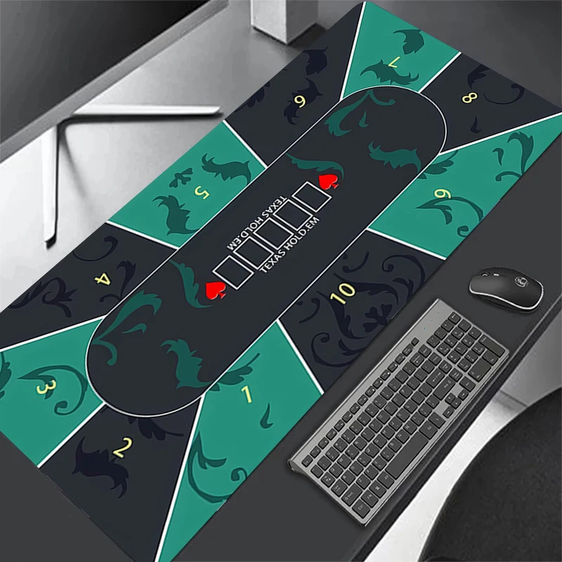 Texas Hold'em-alfombrilla para teclado de juegos de cartas de póker ...