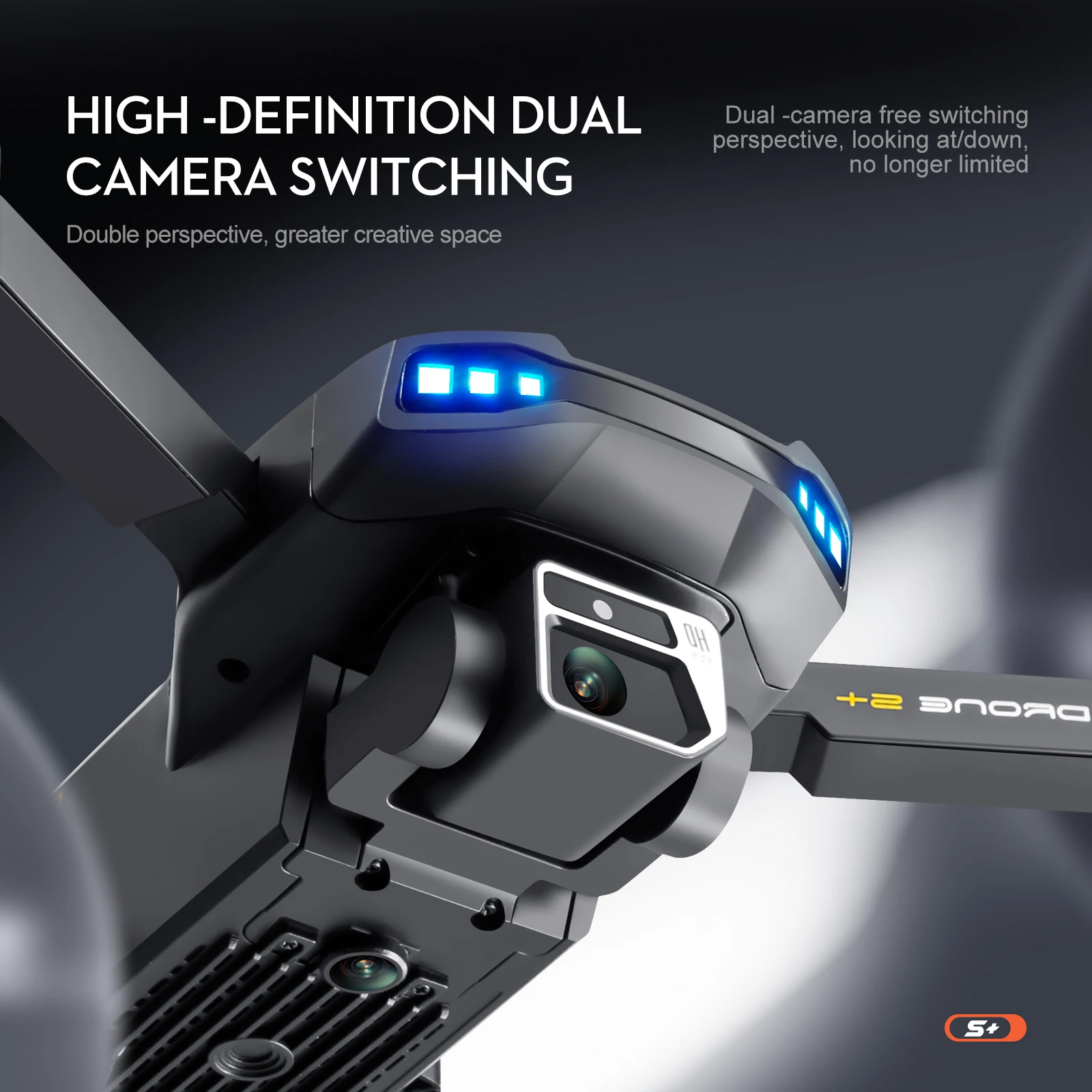 S+ GPS Drone - 6K HD Dual HD Camera Laser Obstacle Avoidance Aerial Ph ...