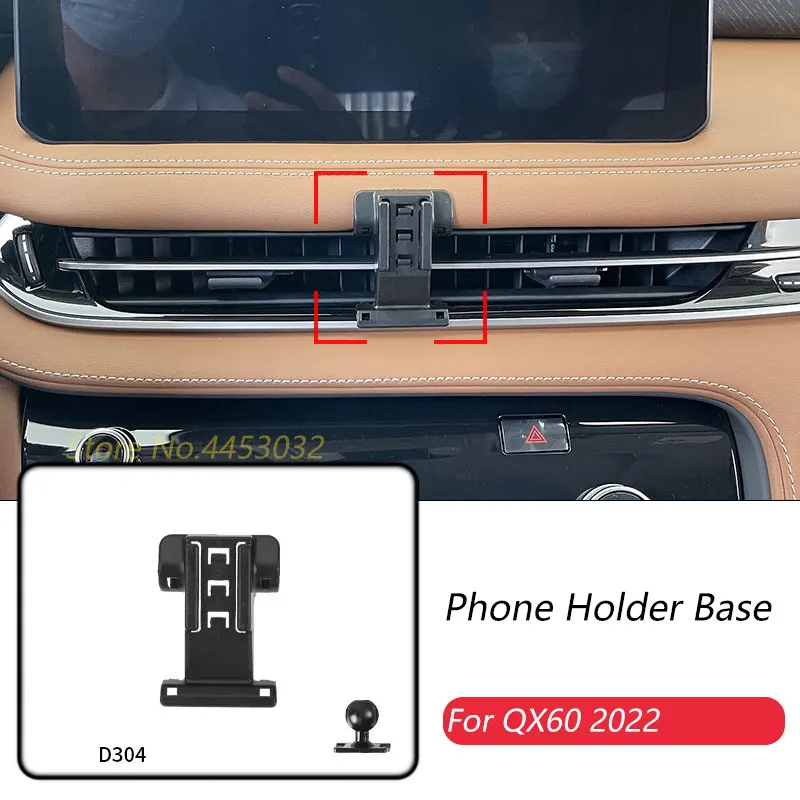 Car-Phone-Holder-Base-Special-Mounts-For-Infiniti-QX60-2022-Fixed-Air ...