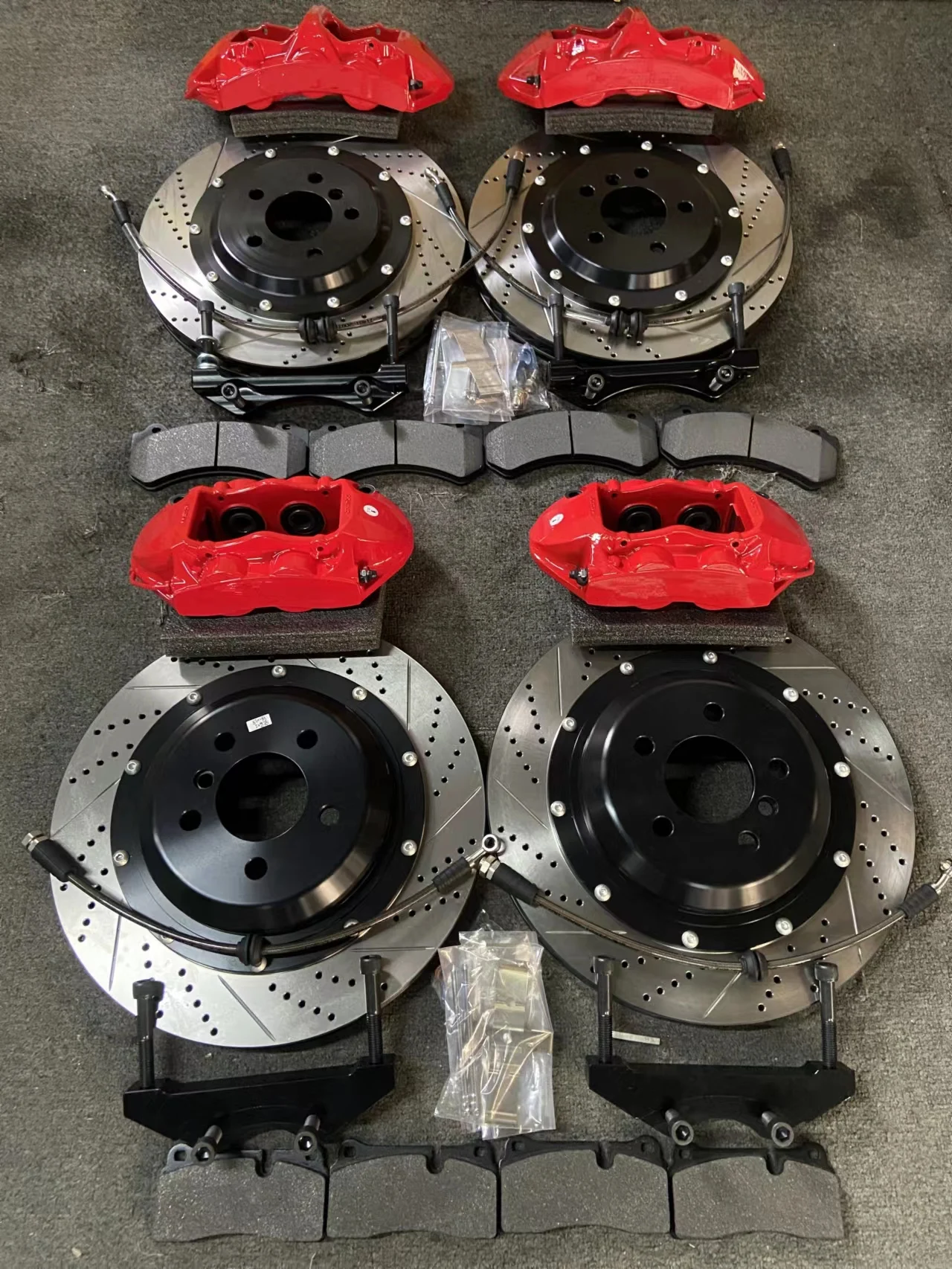 High-quality-big-brake-kit-front-and-rear-red-caliper-with-380mm ...