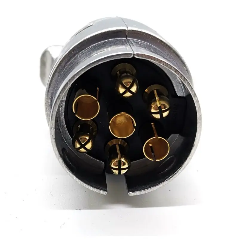 Trailer Plug 7-Pin Wiring Diagram For Truck Side Explained 13 To 7 Pin ...