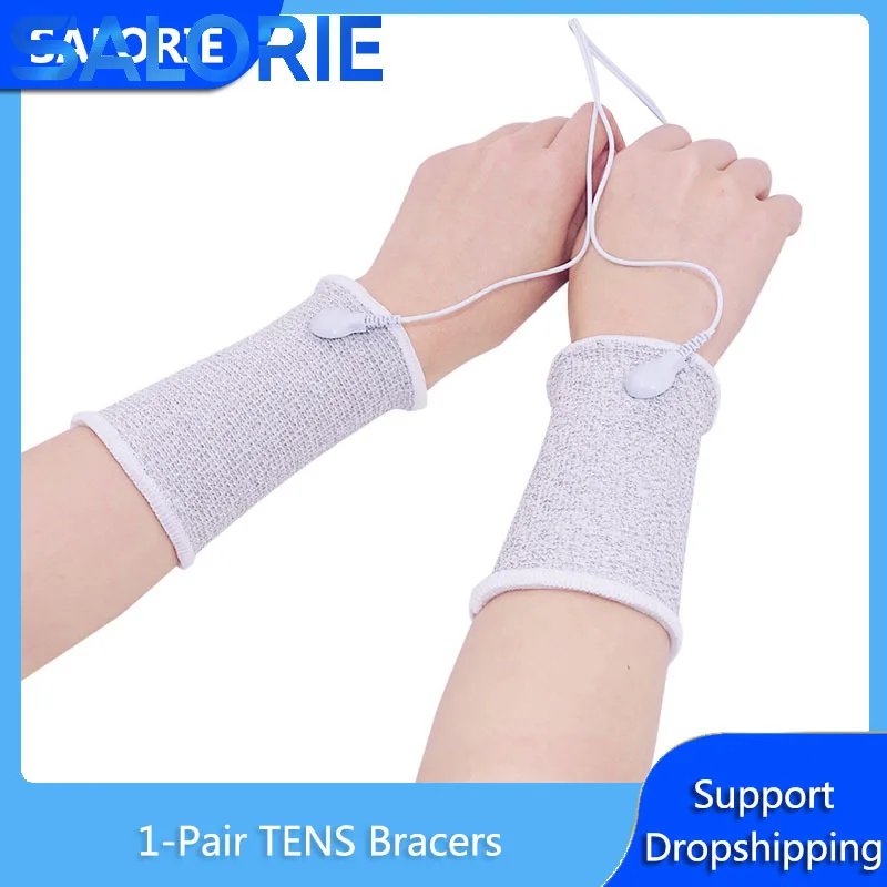 Therapy-Bracers-Conductive-Wrist-Electrode-Massage-Wristband-for ...