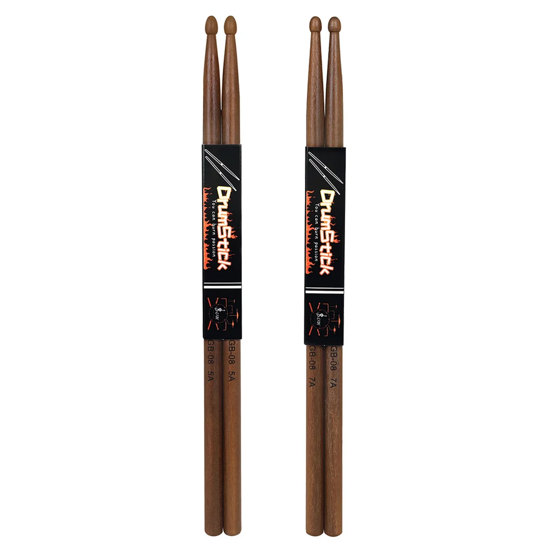 SLADE-Drumstick-5A-7A-Universal-Redwood-par-de-palos-de-tambor ...