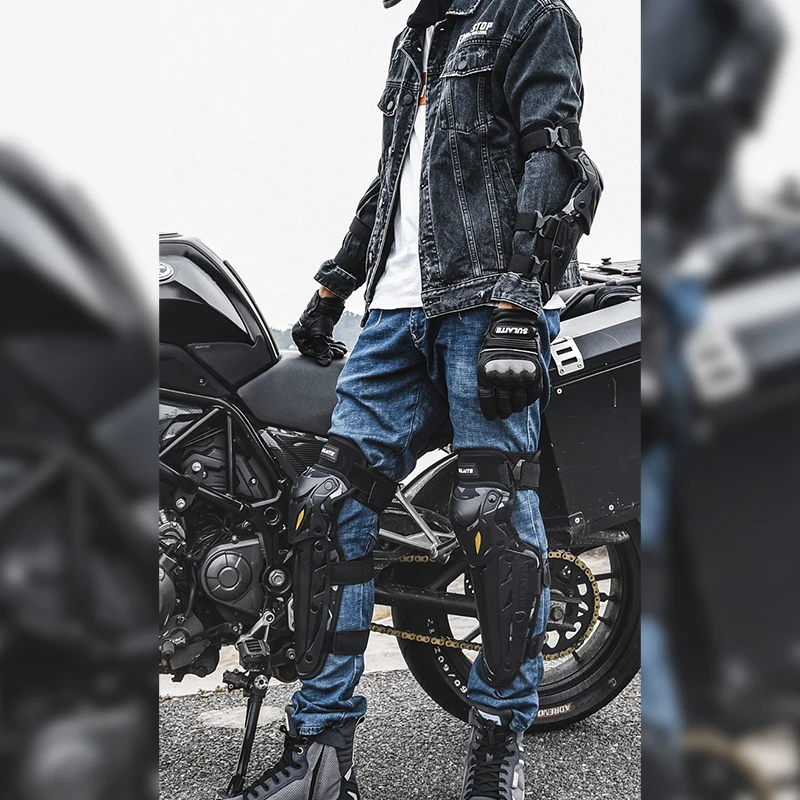 Knee-and-Shin-Guards-Elbow-Guards-Anti-slip-For-Men-Adjustable ...