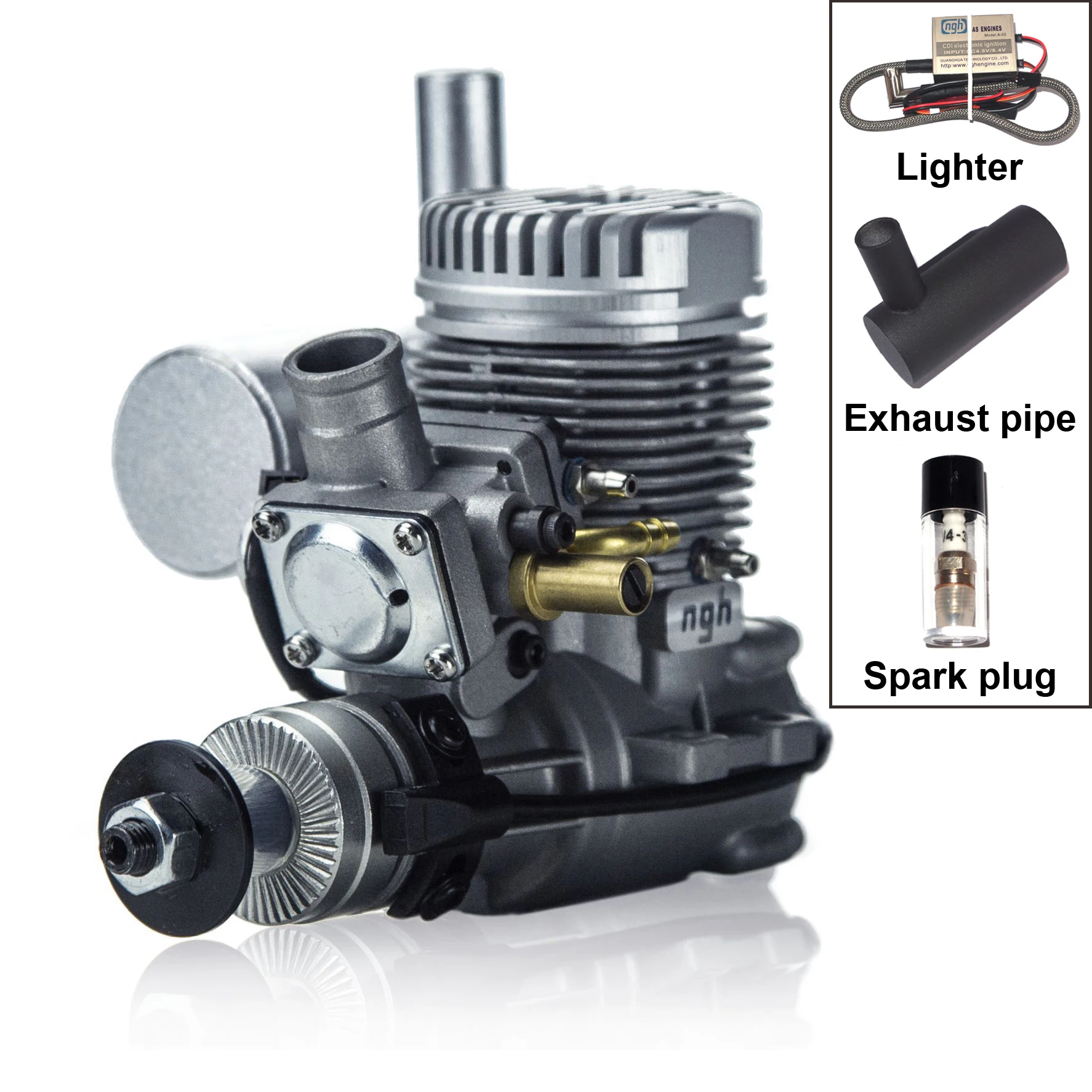 GT9-Pro-9CC-Two-Stroke-Gasoline-Engine-Metal-Single-Cylinder-Gasoline ...