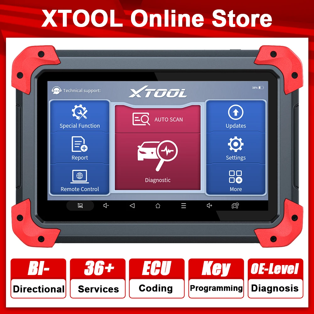 XTOOL-D7-Automotive-OBD2-OE-Level-All-System-Diagnostic-Scanner-Active ...