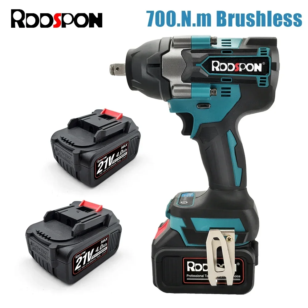True-700N-m-Torque-Brushless-Electric-Impact-Wrench-1-2-Cordless-Wrench ...