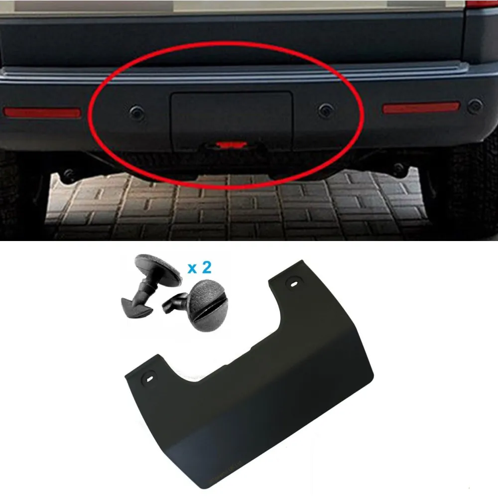 Auto-Rear-Bumper-Towing-Eye-Hook-Cover-Panel-Fixed-Clips-For-Land-Rover ...