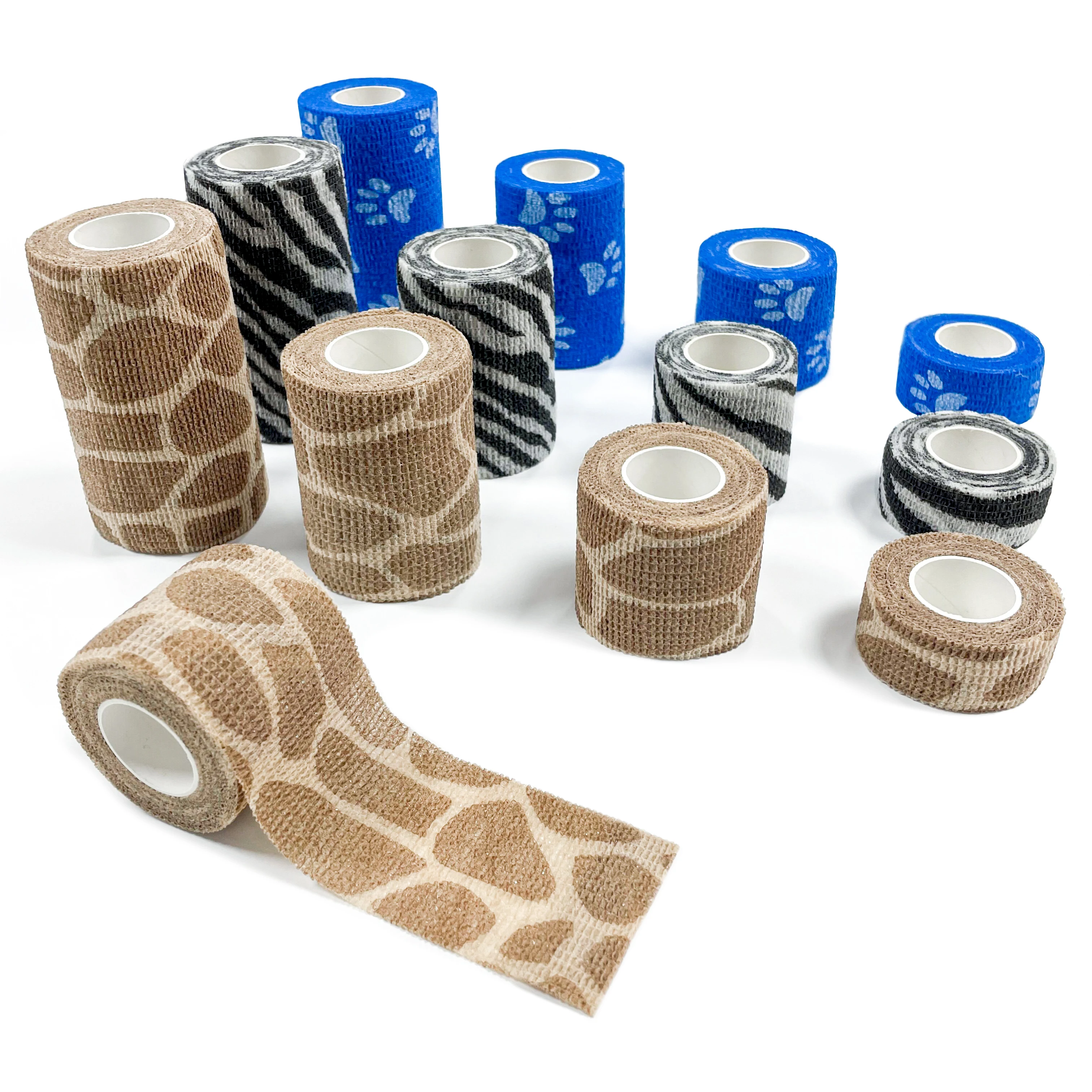 Animal-Printed-1roll-2-5-5-7-5-10cm-4-6m-Non-Woven-Printing-Elastic ...