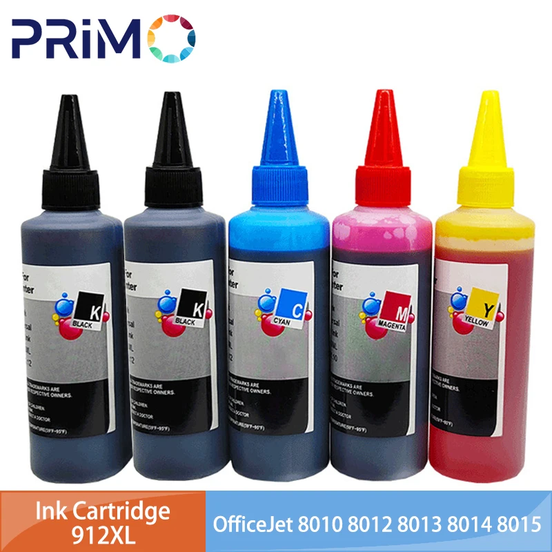 912XL-912-Refill-Dye-Ink-100ml-Compatible-for-HP912-For-HP-OfficeJet ...