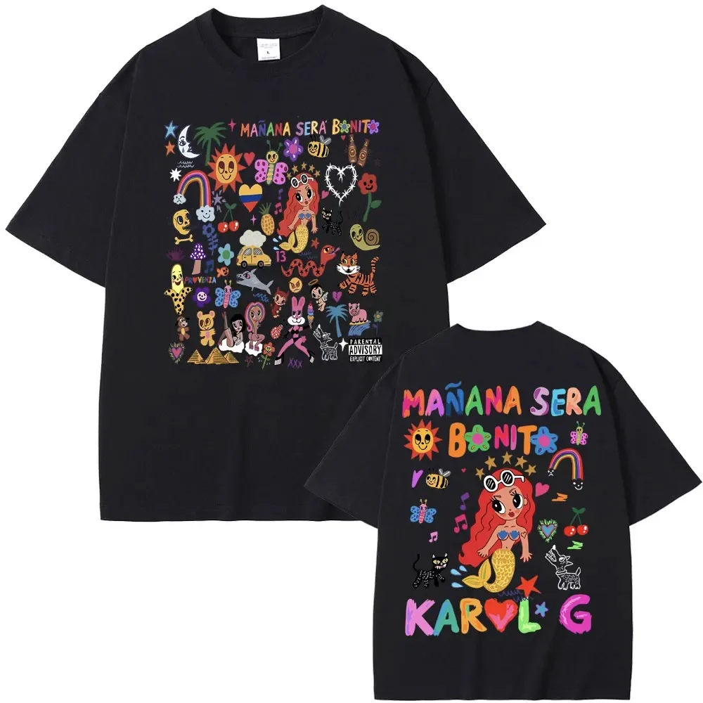 Singer-Karol-G-Heart-Ma-ana-Sera-Bonito-New-Album-Print-Tshirt-Men ...