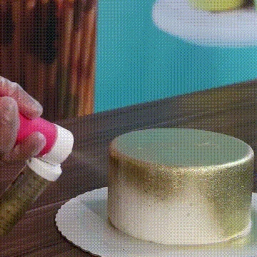 Legújabb Kézi Sütemény Spray -Pisztoly Légkefe A Díszítő Permetező ...