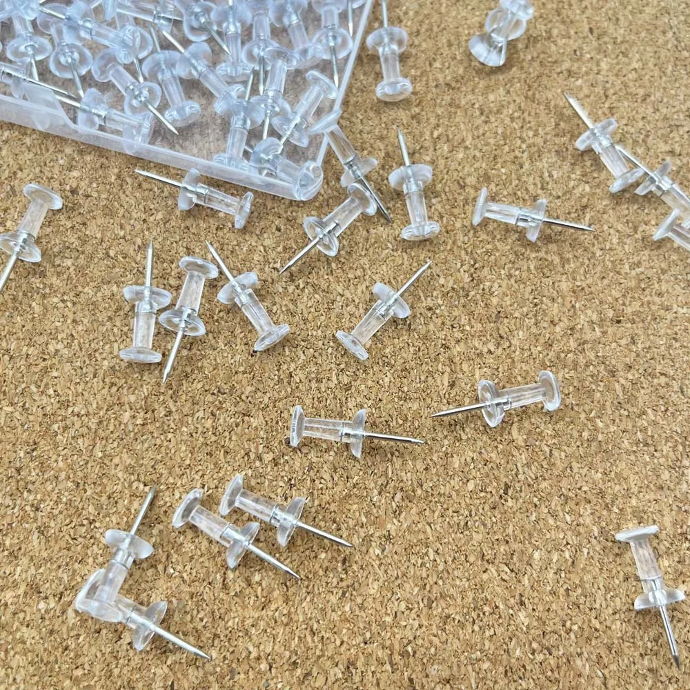 Why These 80 PCS Clear Push Pins Are the Only Pin for Bulletin Board I ...