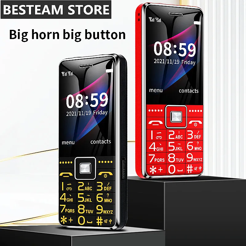 GSM 2G BAR Phone G600 Dual SIM Card 6800mAh Battery SOS Big Key 2.4Inch ...