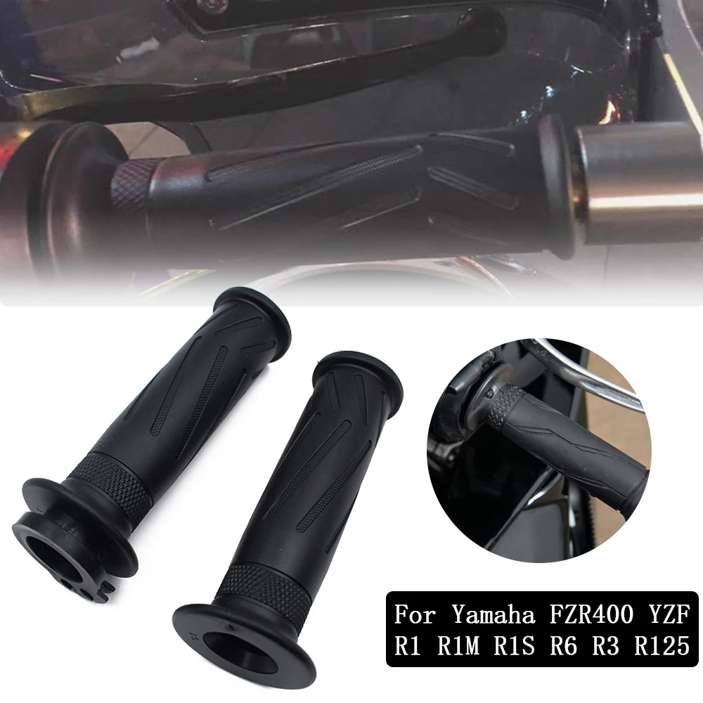 Motorcycle-22mm-Universal-Handle-Grips-For-Yamaha-FZR400-YZF-R1-R1M-R1S ...