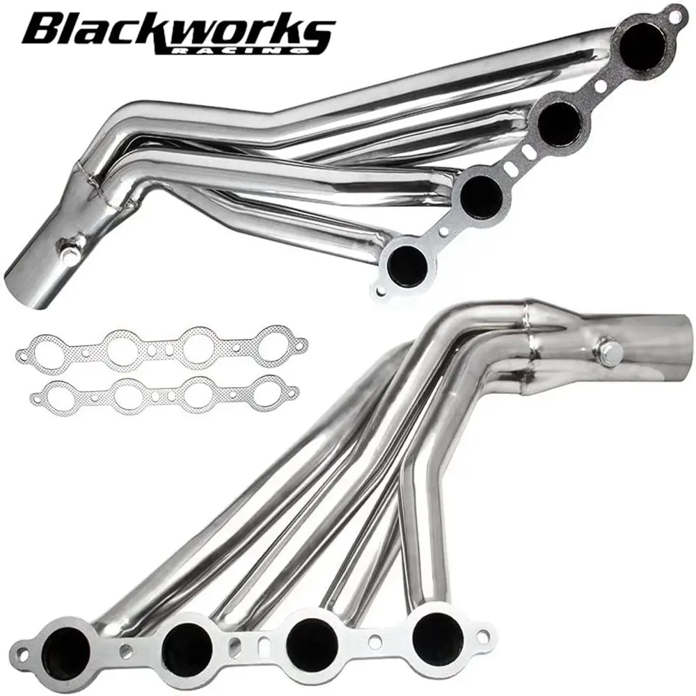Exhaust 1 3/4 Inch Conversion Swap Manifold For Chevy Pontiac Buick 64 ...