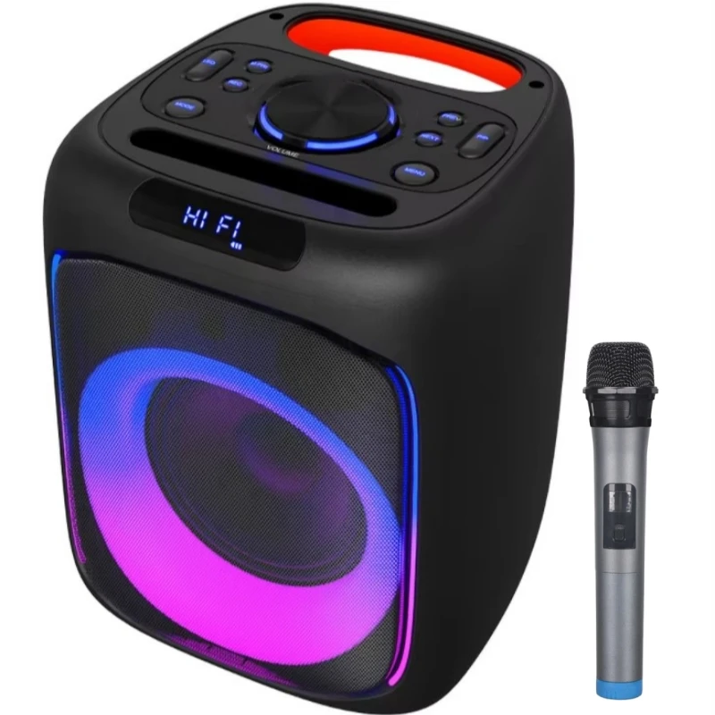 Portable-6-5-Inch-Wireless-Bluetooth-Outdoor-Karaoke-Loudspeaker-Party ...
