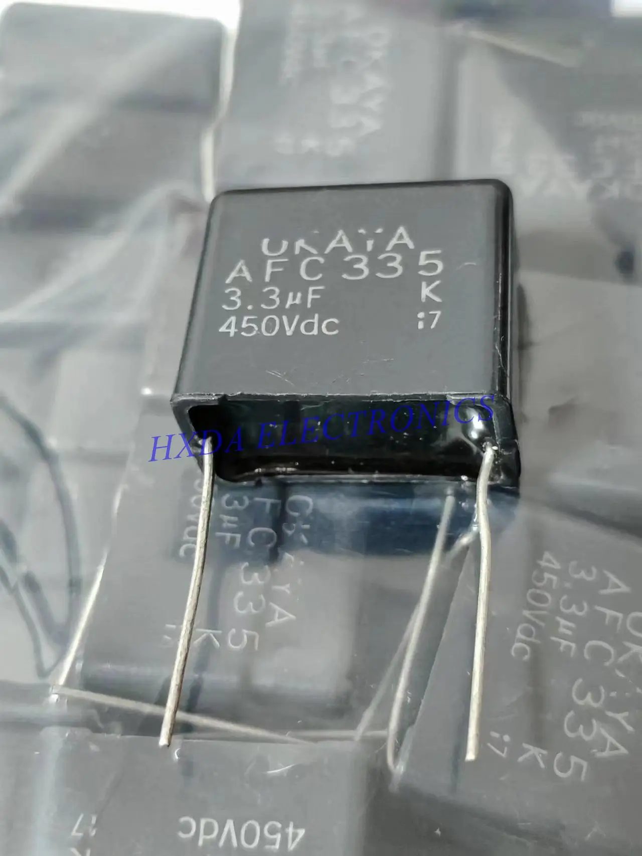 2PCS AFC 225K 335K 450V 2.2UF 3.3UF 225 335 P=22.5mm Capacitor ...