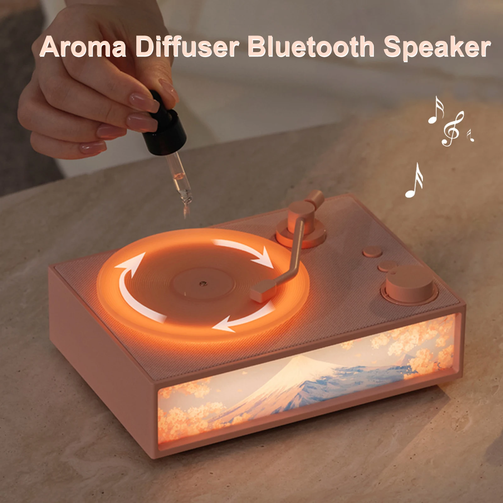 Home-Desktop-Turntable-Essential-Oil-Aroma-Diffuser-Vinyl-Bluetooth ...
