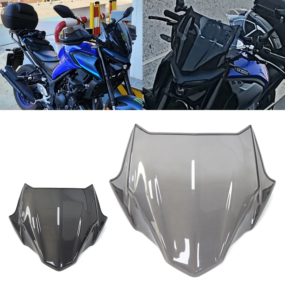 For-Yamaha-MT03-MT-03-MT25-MT-25-2020-2024-Sport-Touring-Windshield ...