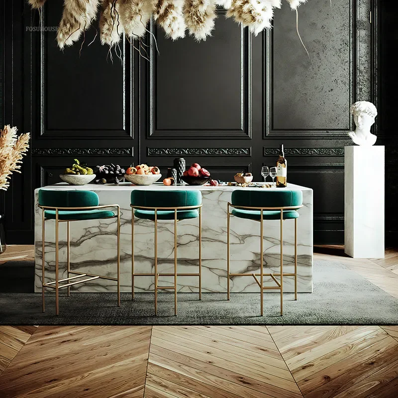 Italian-Wrought-Iron-Bar-Chairs-for-Kitchen-Furniture-Modern-Designer ...