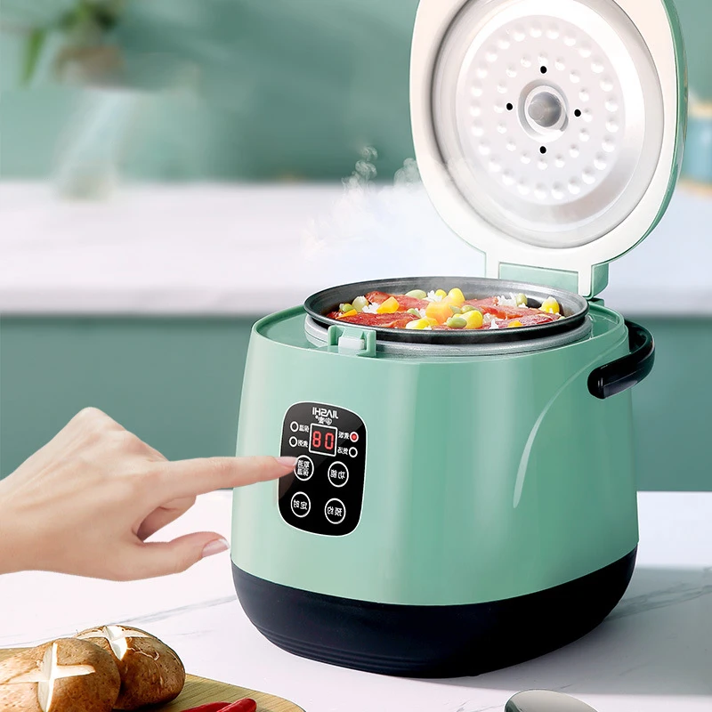 Smart Rice Cooker 1.2L Household Multi-Functional Non-Stick Fast ...