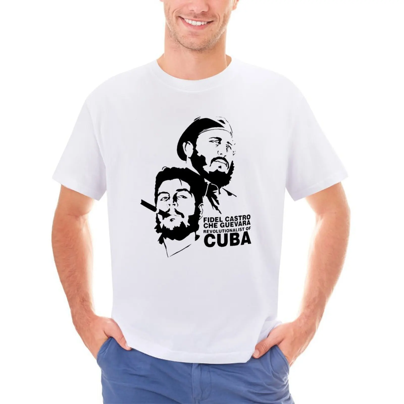 Che-Guevara-Fidel-Castro-T-Shirt-Male-Revolutionalist-of-CUBA-Y2K ...