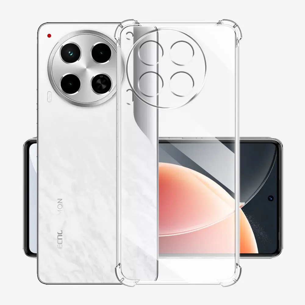 Shockproof-Case-For-Tecno-Camon-30-4G-Coque-Clear-Silicone-Soft-Phone ...