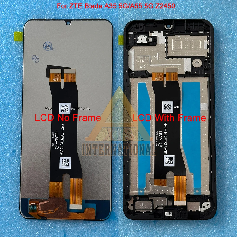 Original For ZTE Blade A75 5G LCD A75 4G Display Screen +Touch Panel ...