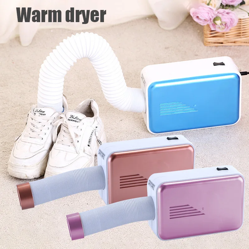Portable-Mini-Electric-Clothes-Dryer-Household-Rotating-Shoe-Dryer-Fan ...