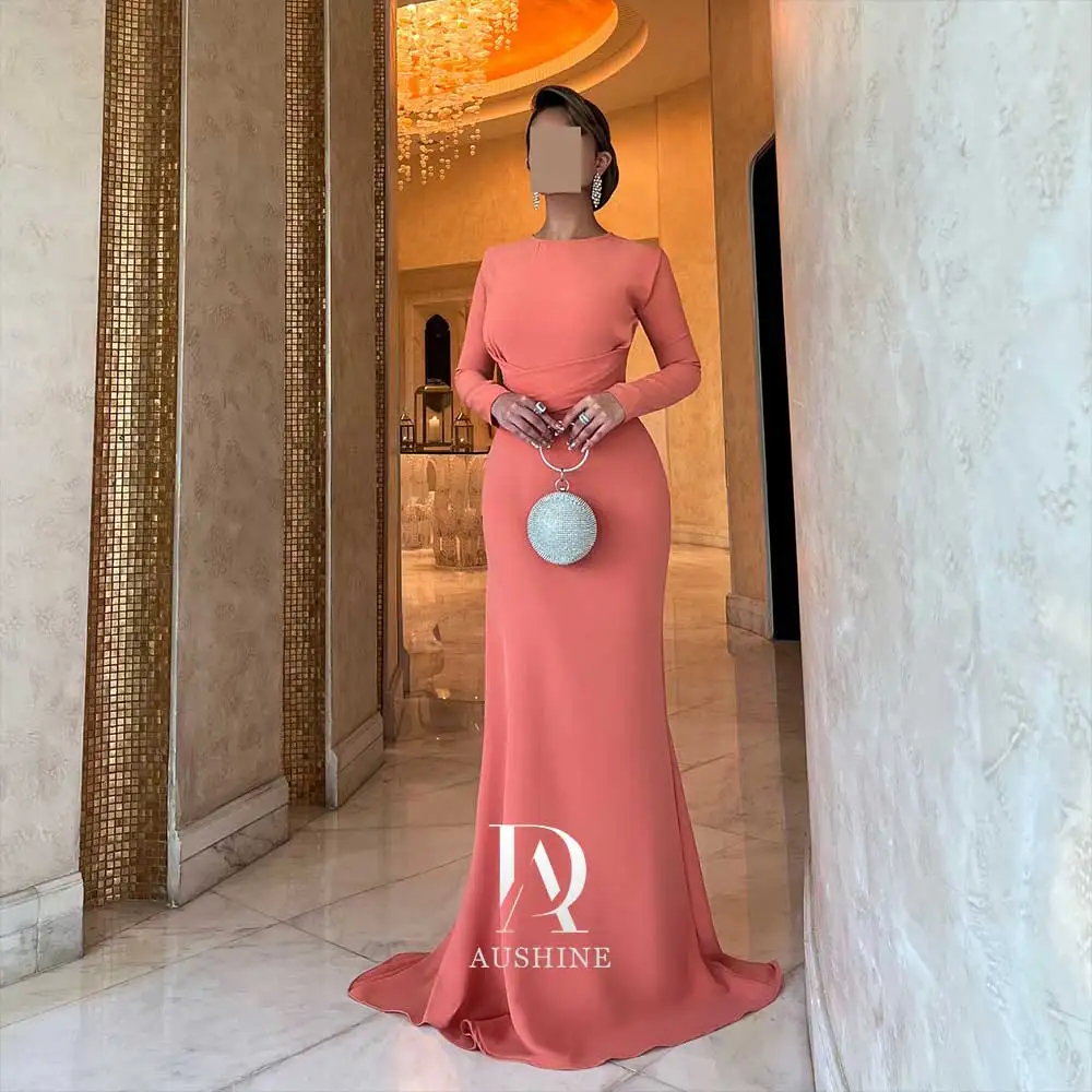 Aushine-Dress-Floor-Length-Luxury-Birthday-Evening-Dress-Full-Sleeves-Summer-Elegant-Wedding ...