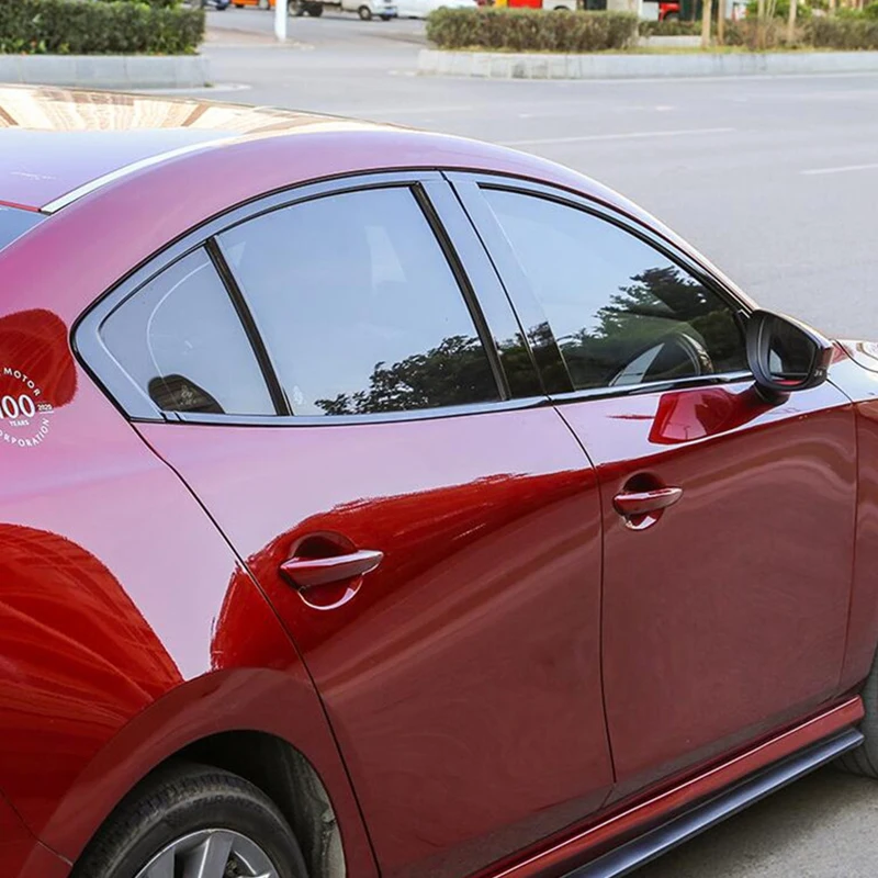 For-16PCS-Car-Window-Trim-Strip-Shutter-New-Mazda-3-M3-Sedan-Body-Kit ...