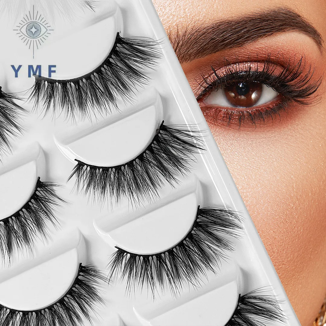NEW-5-Pairs-Natural-Fake-Lashes-Long-Makeup-6d-Extension-Eyelashes-for ...