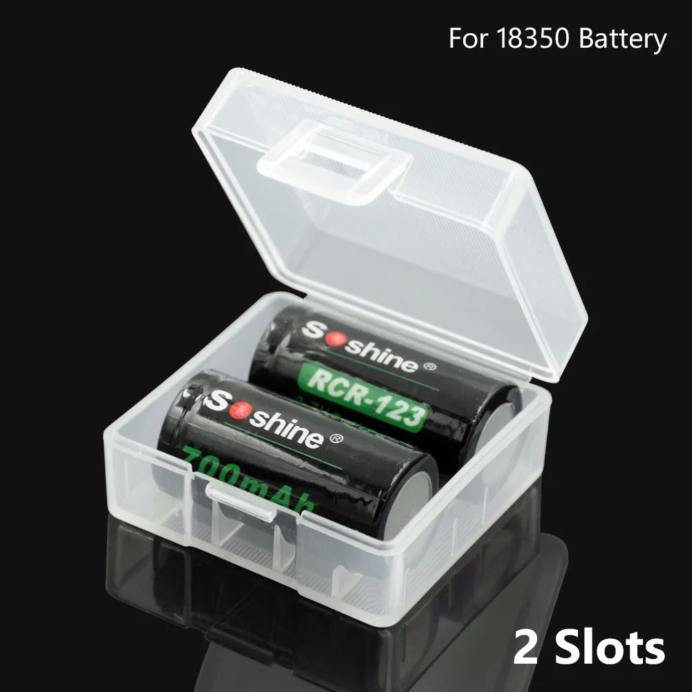 1-2-Slots-Plastic-Battery-Case-Battery-Holder-Storage-Box-For-CR123 ...