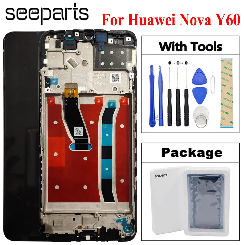 Tested Well 6.6"For Huawei nova Y60 LCD Display With Touch Screen ...