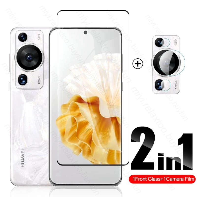 2In1 9D Tempered Glass For Huawei P60 Pro 4G Camera Glass Hauwei P 60 ...